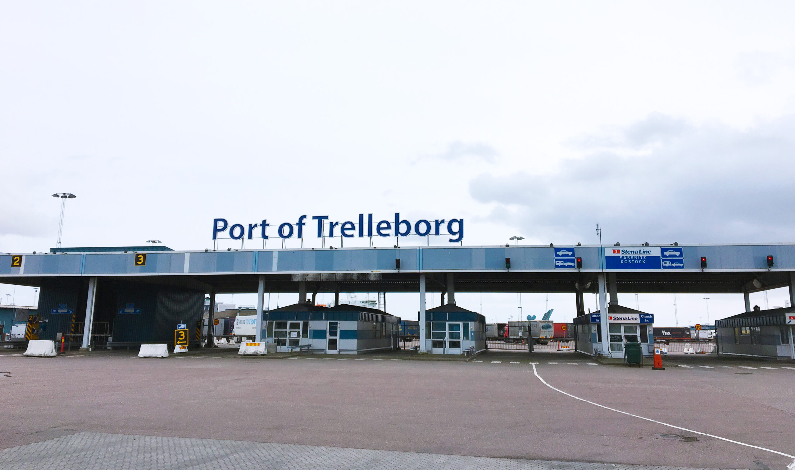 New check-in at the Port of Trelleborg - Trelleborgs hamn : Trelleborgs ...