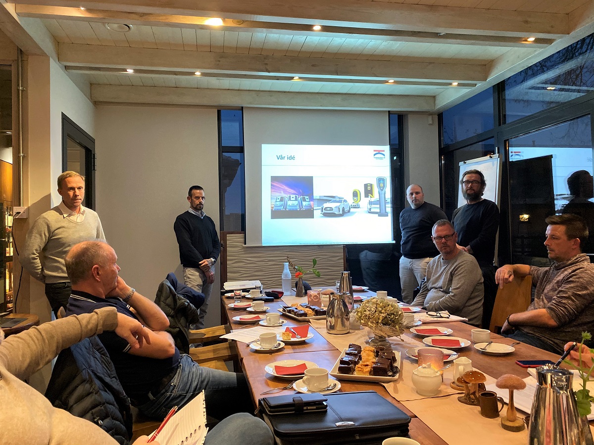 Study tour for THAB Academy - Trelleborgs hamn : Trelleborgs hamn