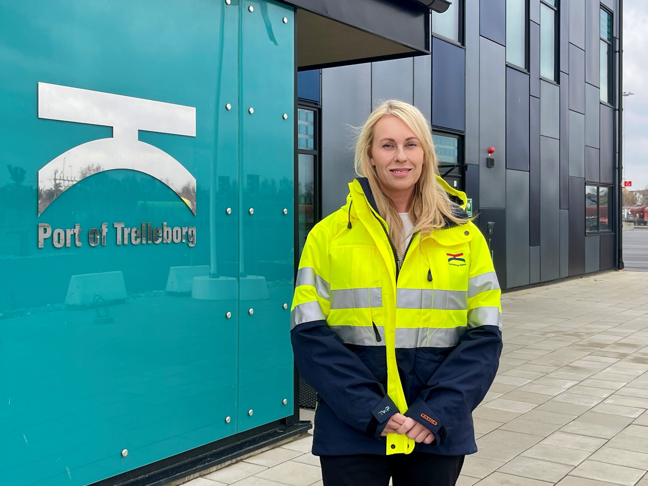 Meet the new CEO of Port of Trelleborg Malin Collin - Trelleborgs hamn ...
